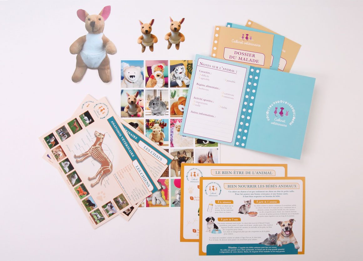 Si j'étais le vétérinaire, un jeu made in France pour jouer au vétérinaire